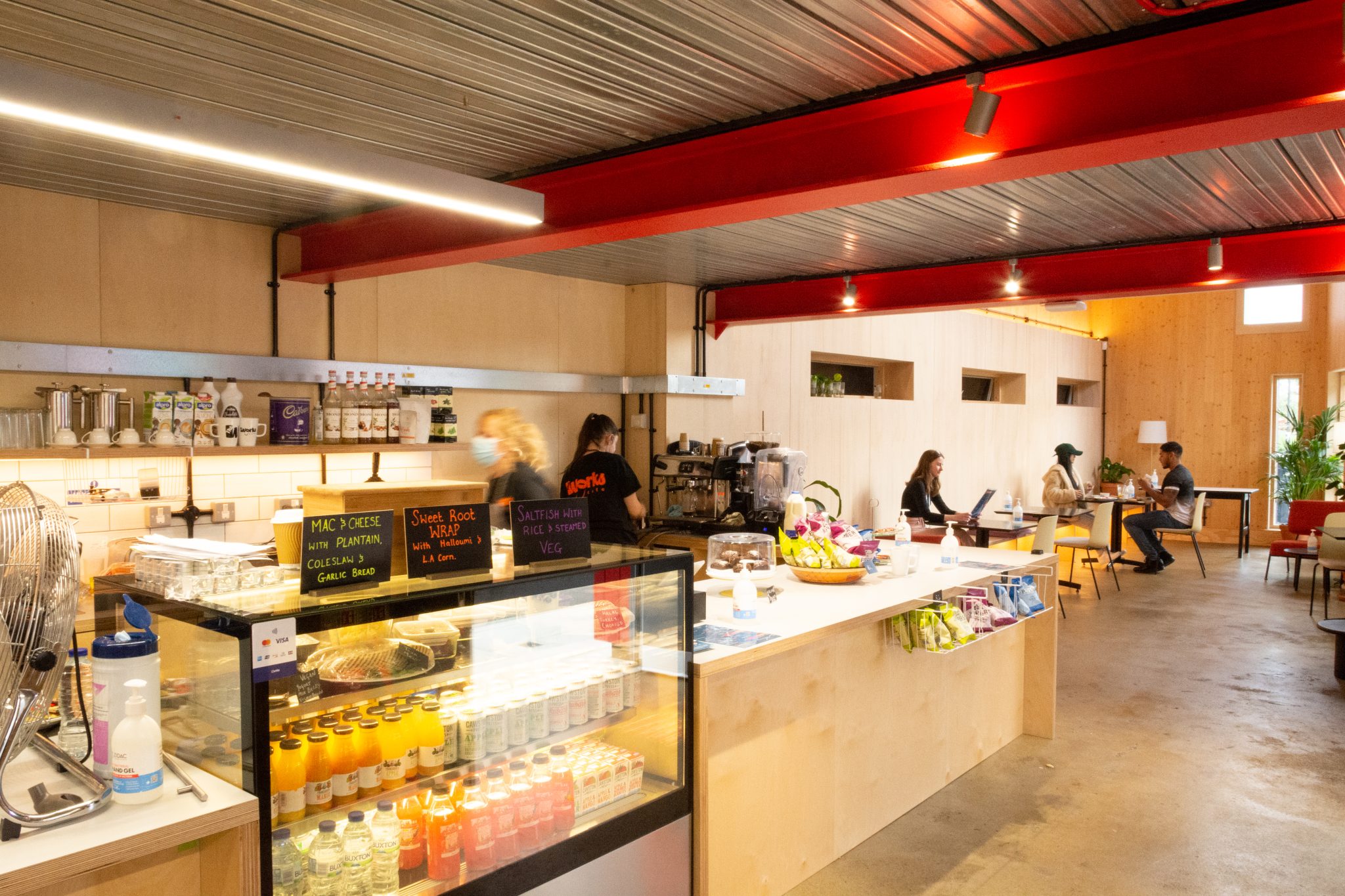 Cafe Space to Let at Poplar Works - The Trampery